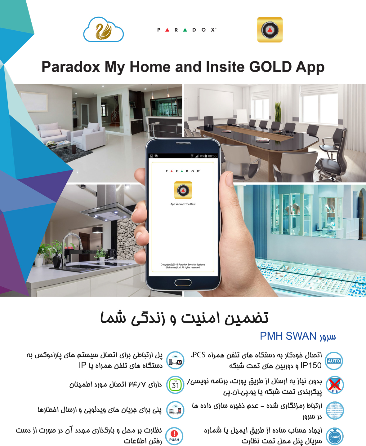 Paradox Insite GOLD App - دیدارک | Didarc